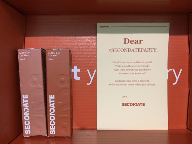 SECONDATE Milky Gel Lip Tint Picnic | Shopee Indonesia