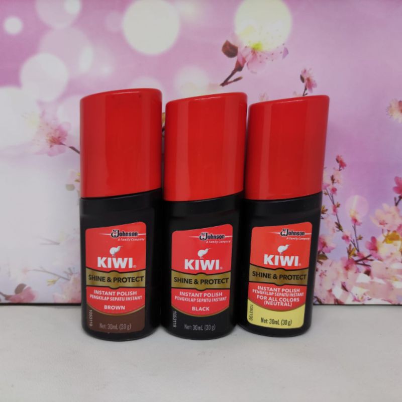 Jual Semir Sepatu Kiwi Cair Shine & Protect 30ml Indonesia|Shopee Indonesia