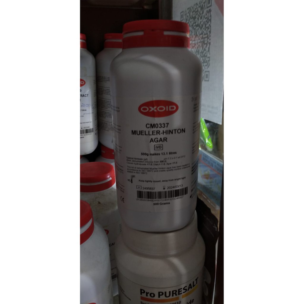 Jual Bahan Microbiology MUELLER-HINTON AGAR OXOID | Shopee Indonesia