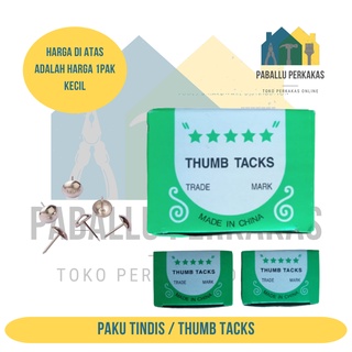 Jual Paku Tindis Thumb Tacks Pines / Paku Mading / Paku Payung / Paku ...