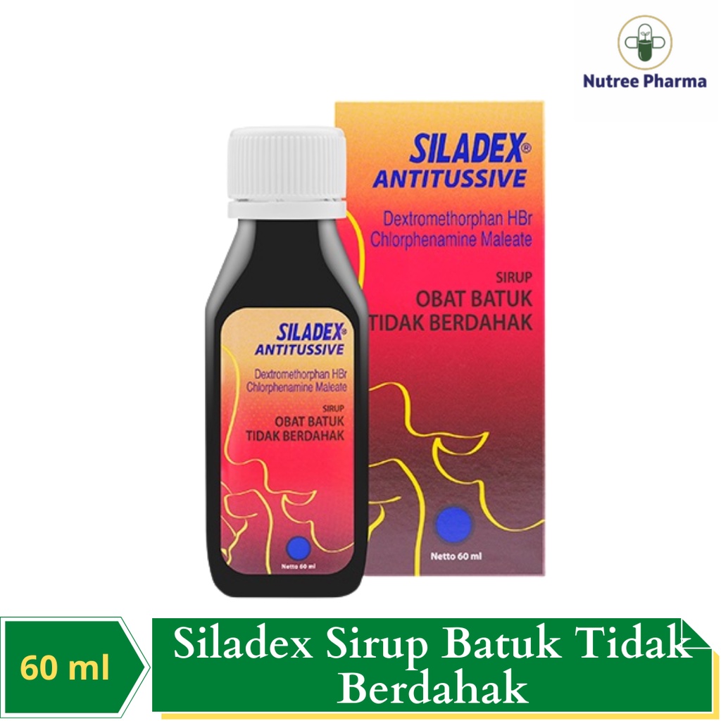 Jual SILADEX ANTITUSSIVE SIRUP 60 ML ( Merah) | Shopee Indonesia