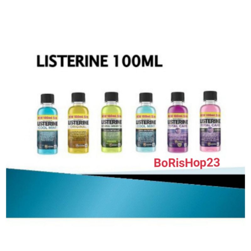 Jual LISTERINE Anti MouthWash 100mL | Shopee Indonesia