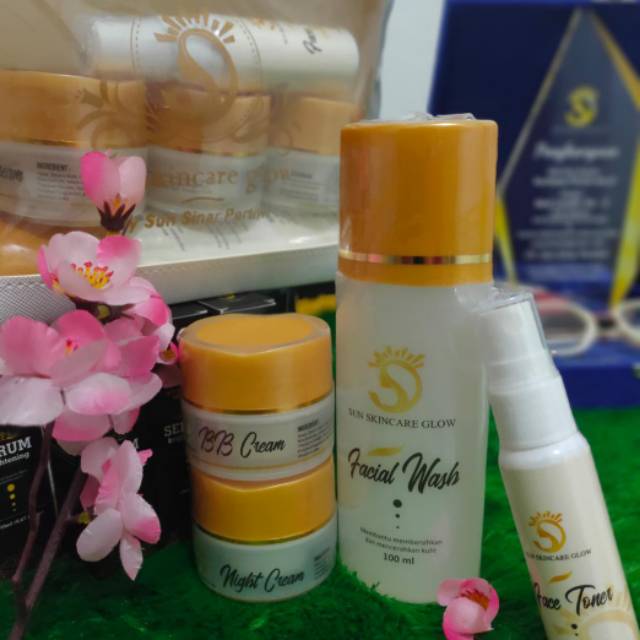 Jual SS GLOW SERIES GLOWING isi 4 (COD) | Shopee Indonesia