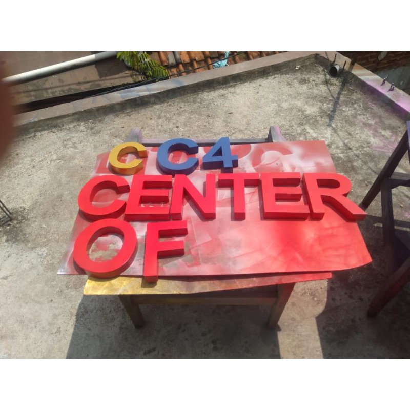 Jual Huruf Timbul Plat Galvanis Besi | Shopee Indonesia