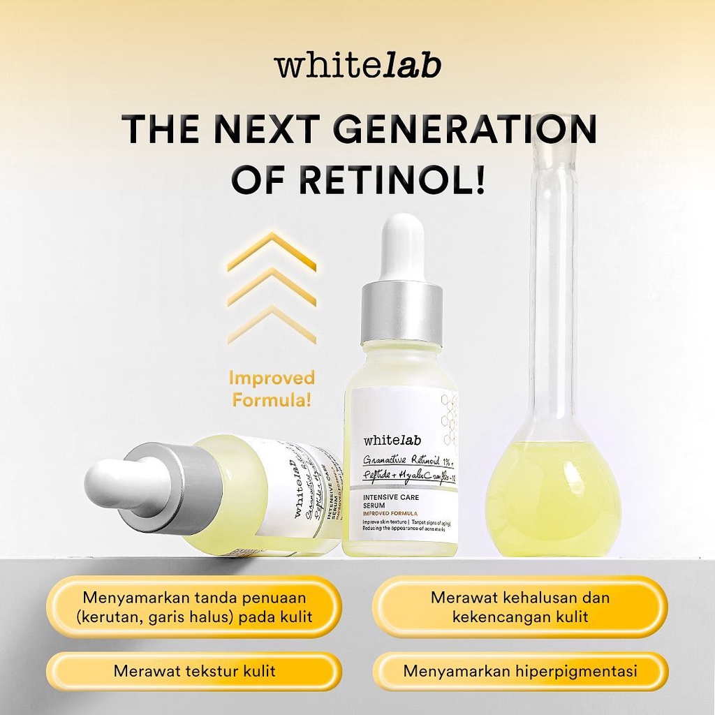 Jual WHITELAB Granactive Retinoid Intensive Care Serum 15ml - Serum ...