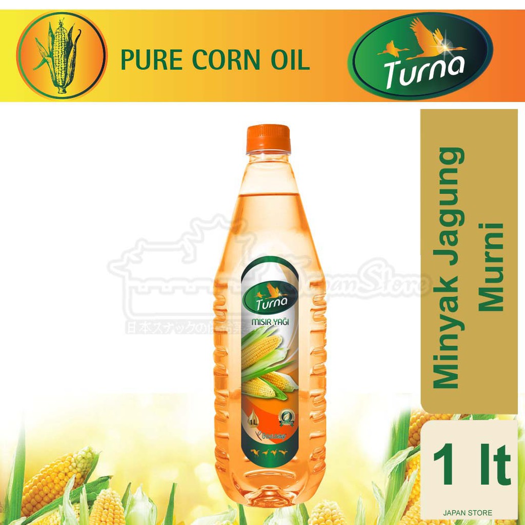 Jual Turna Minyak Jagung Murni (Pure Refined Corn Oil) 1 Liter | Shopee ...