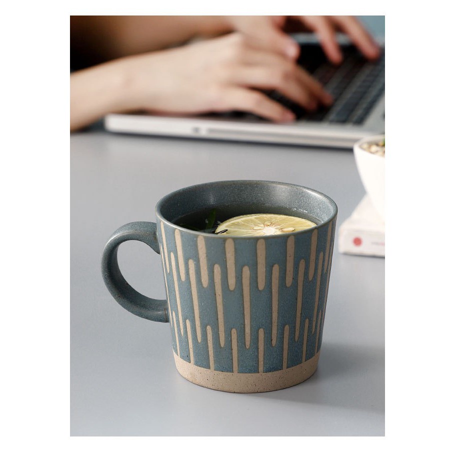 Jual MUG KOPI MINIMALIS / GELAS POTTERY COFFEE CUP / LATTE CUP / GELAS ...