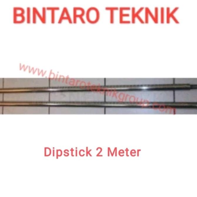 Jual Dipstik Stik Ukur 2Meter Alat Ukur Spbu Pertashop Dipstick Stick ...