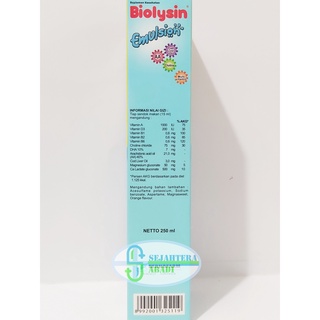 Jual Biolysin Emulsion, 250ml | Shopee Indonesia