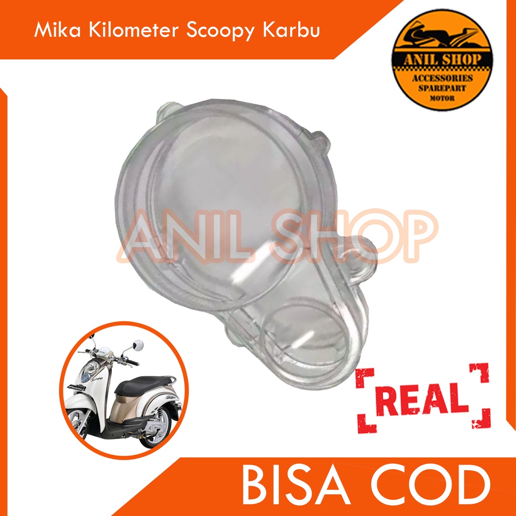 Jual MIKA MICA KACA SPEEDOMETER KILOMETER HONDA SCOOPY LAMA KARBU OLD ...