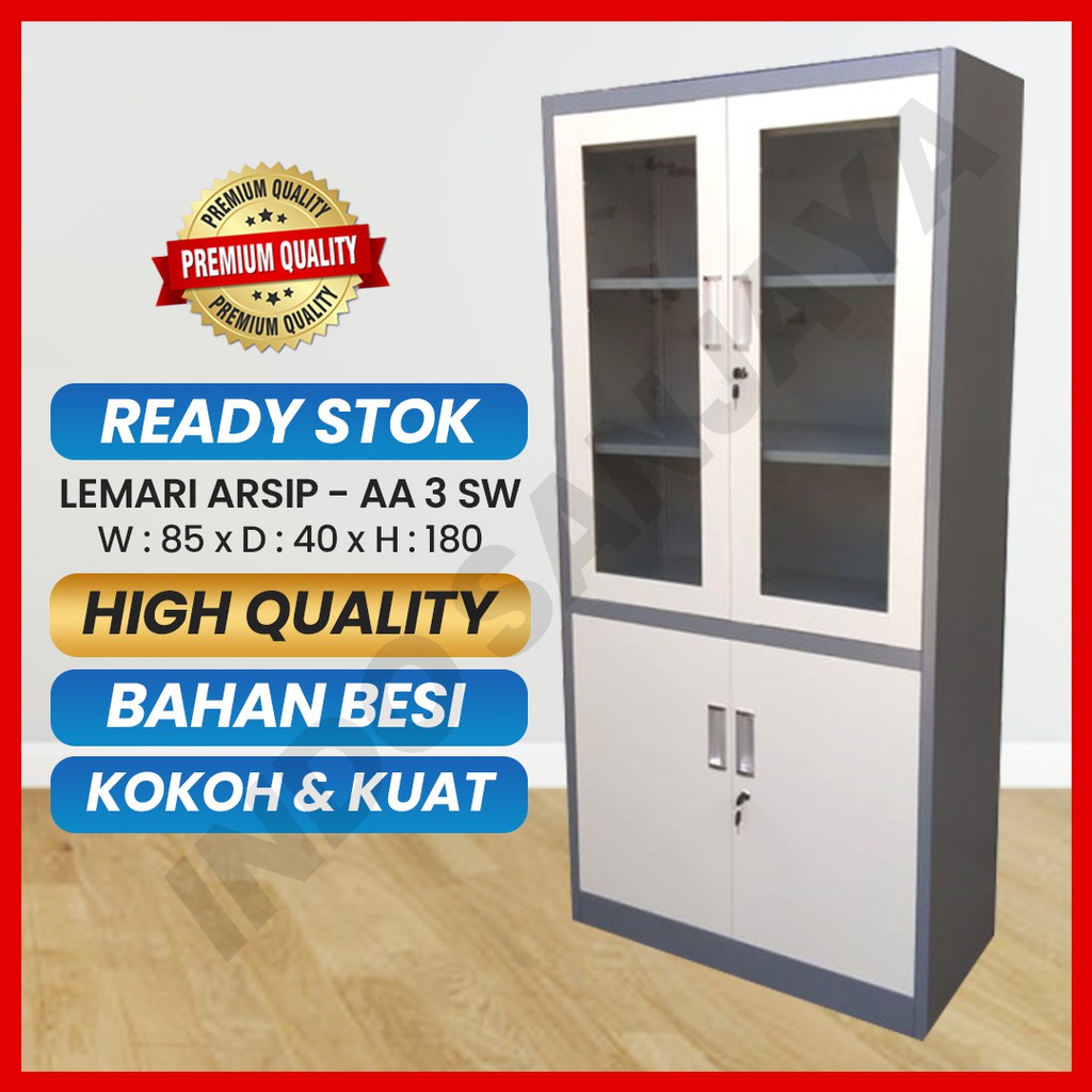 Lemari Arsip Kantor Lemari Besi Kantor Lemari Arsip Kabinet - AA 33 SW ...