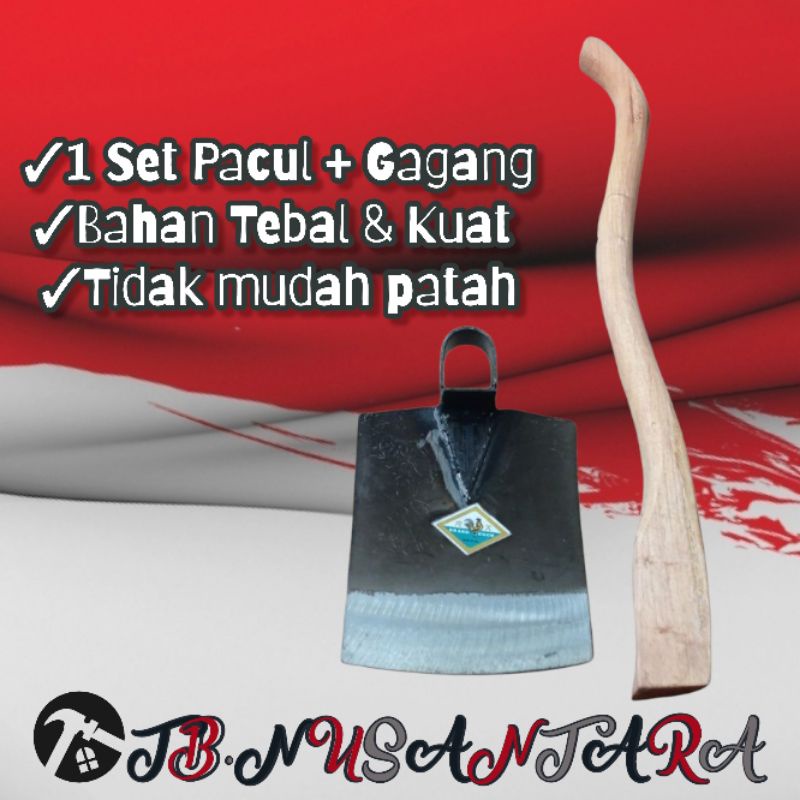 Jual 0Cangkul Besar Pacul Sawah - Sekop Tradisional Buatan Pandai ...