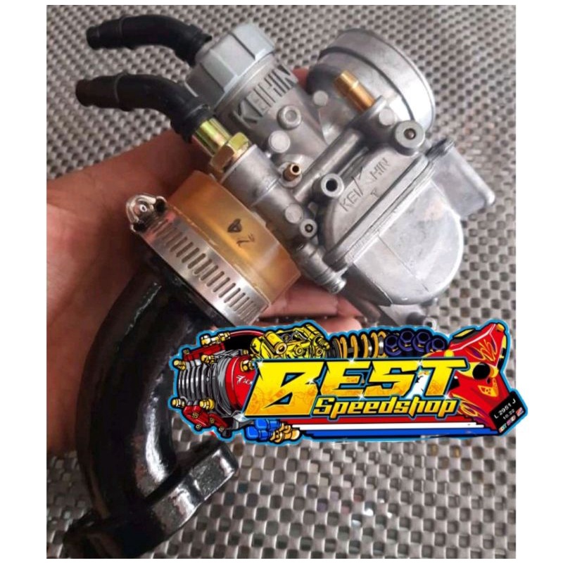 Jual MANIPOL BEBEK PE 24/26/28 INTAKE MANIFOLD KARBURATOR | Shopee Indonesia