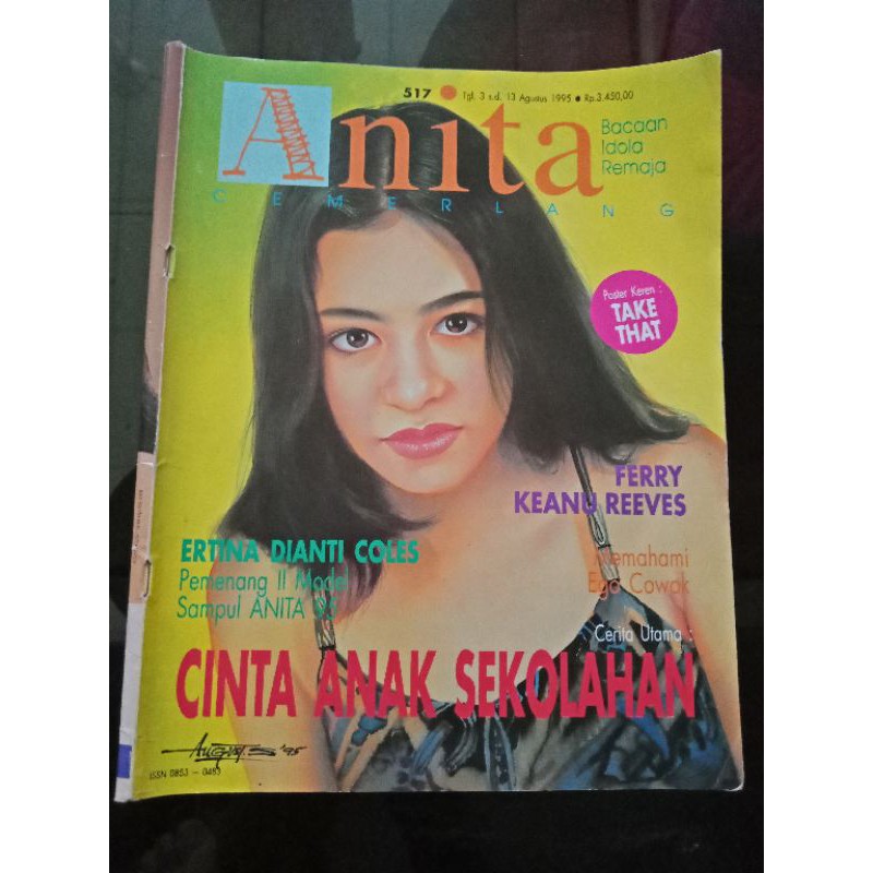 Jual MAJALAH ANITA JADUL EDISI 517 AGUSTUS 1995 MODEL SAMPUL ANITA 95 | Shopee Indonesia
