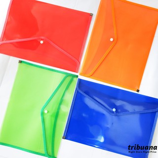 Jual Map Plastik Tebal Kancing Folio / F4 | Shopee Indonesia
