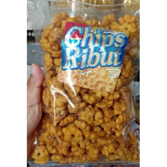 Snack kembang ribut ajisan gurih asin makanan tempo dulu kemasan ...