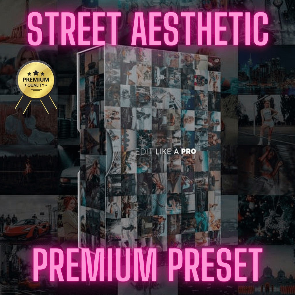 Jual Preset Lightroom Selebgram Street Aesthetic (iOS, Android) Indonesia|Shopee Indonesia