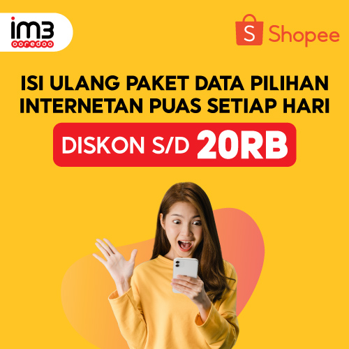 Paket Data Indosat Diskon S/D 20RB