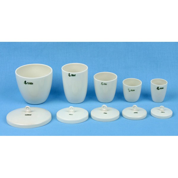 Jual Cawan Krusibel 100 ml Porselen | Crucible Porcelain - CHINA | Shopee Indonesia