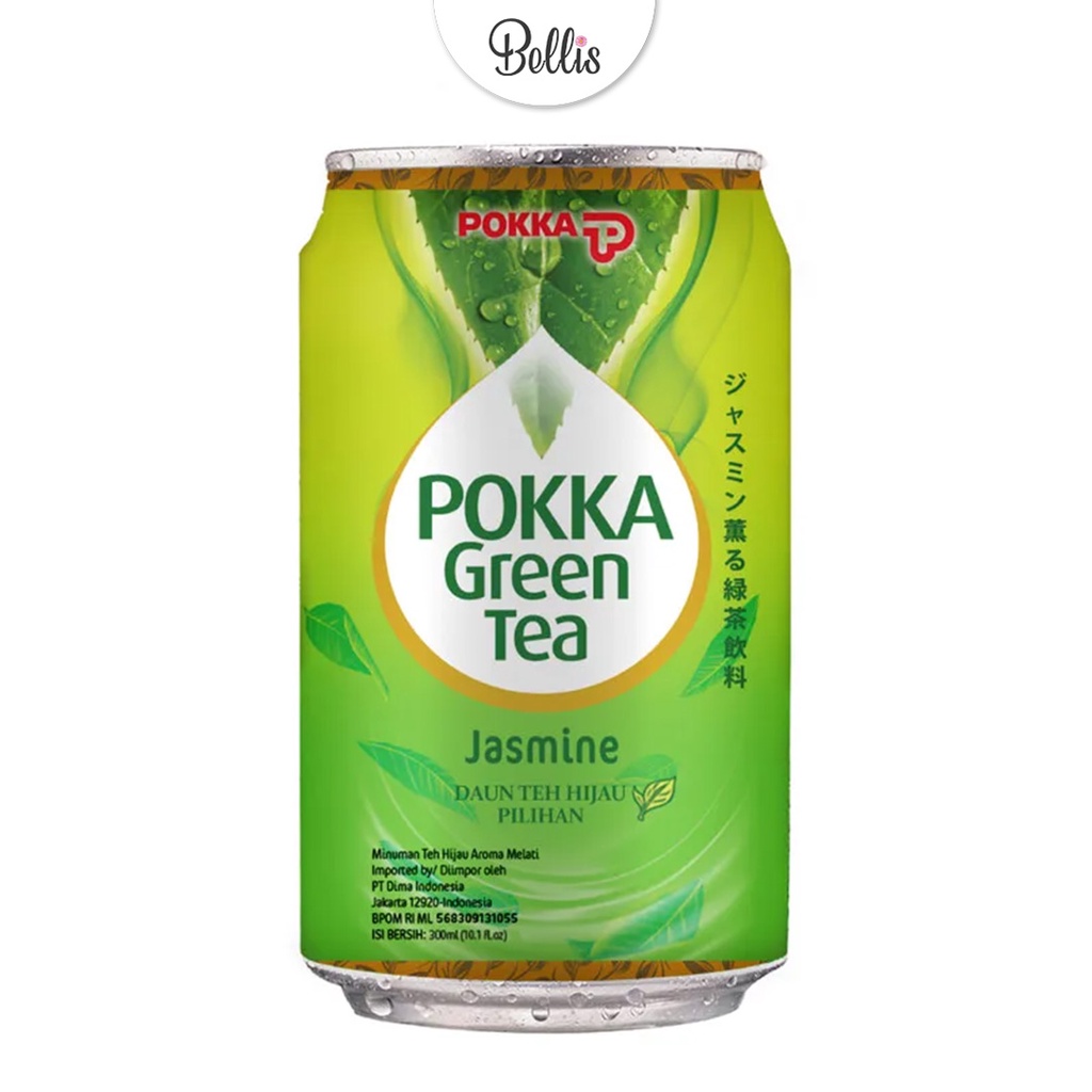 Jual Minuman Kaleng Pokka Green Tea Jasmine Teh Hijau | Shopee Indonesia