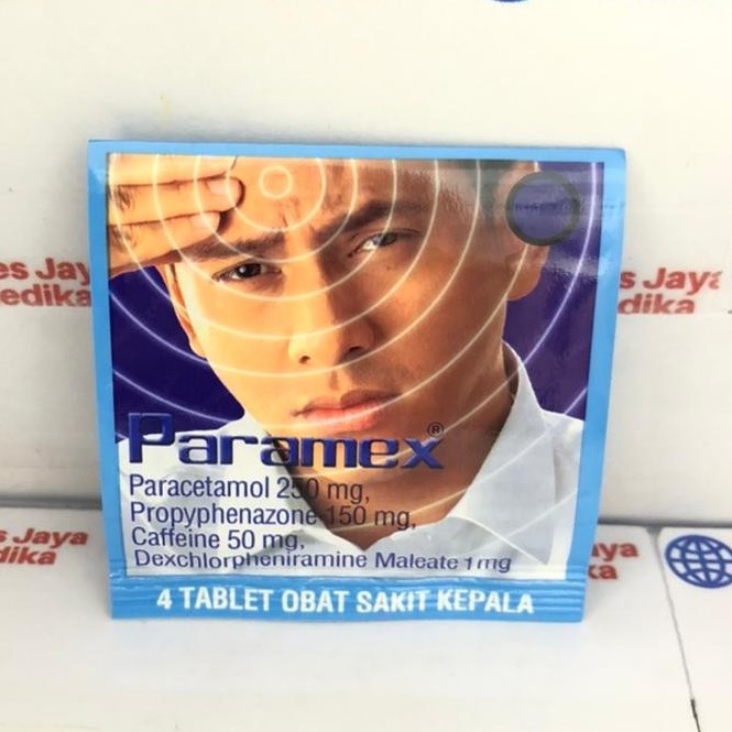 Jual PARAMEX isi 4 tablet - obat sakit kepala | Shopee Indonesia