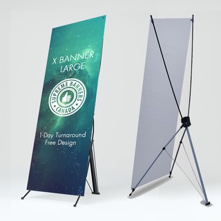 Jual cetak X Banner / Standing Banner Impor Murah (60x160 cm) Indonesia ...