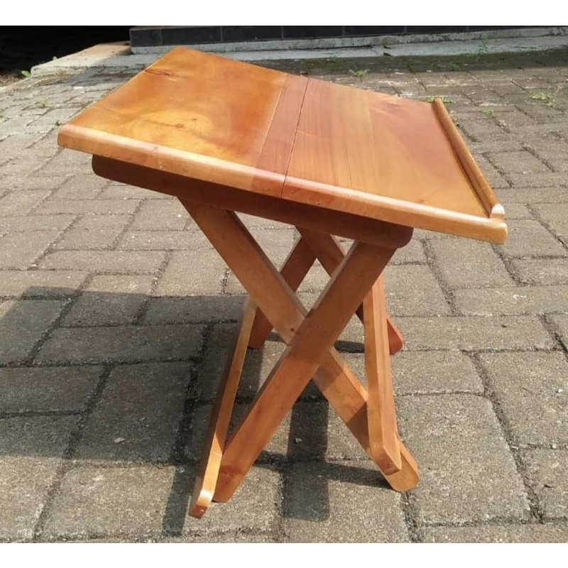 Jual Meja Lipat Miring / Rehal Al Qur'an Plitur U 36x26 Termurah ...