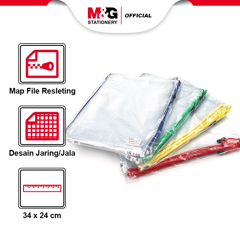 Jual M&G Map File Resleting/File Dokumen Keeper/File Map Bisnis PVC A4 ...