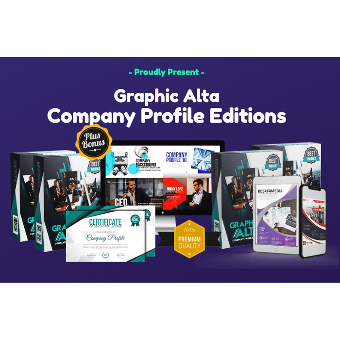 Jual Powerpoint Template for Company Profile | Shopee Indonesia