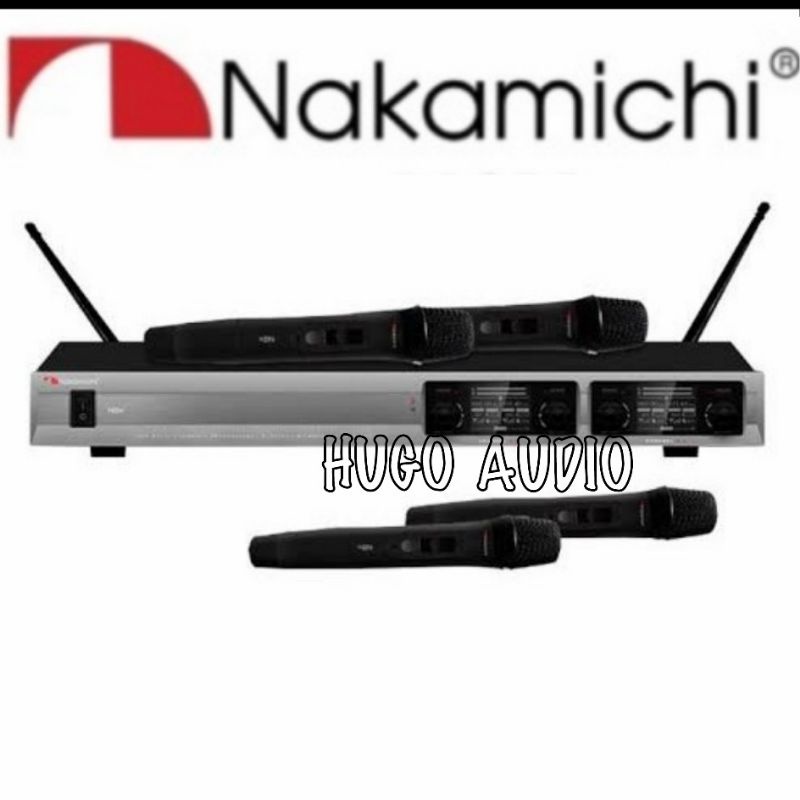 Jual MIC WIRELESS NAKAMICHI N8X ORIGINAL 4 HANDHELD | Shopee Indonesia