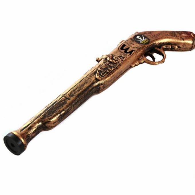 Jual PIRATE GUN halloween props PIRATE COSTUME WEAPON pistol BAJAK LAUT ...