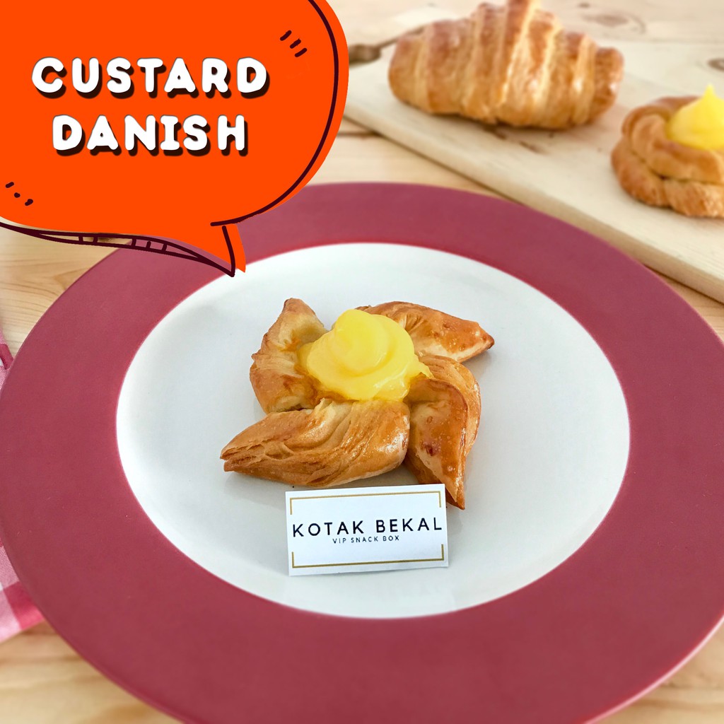 KOTAKBEKAL | Danish Custard PREMIUM | Roti Pastry Danis Manis | Shopee ...