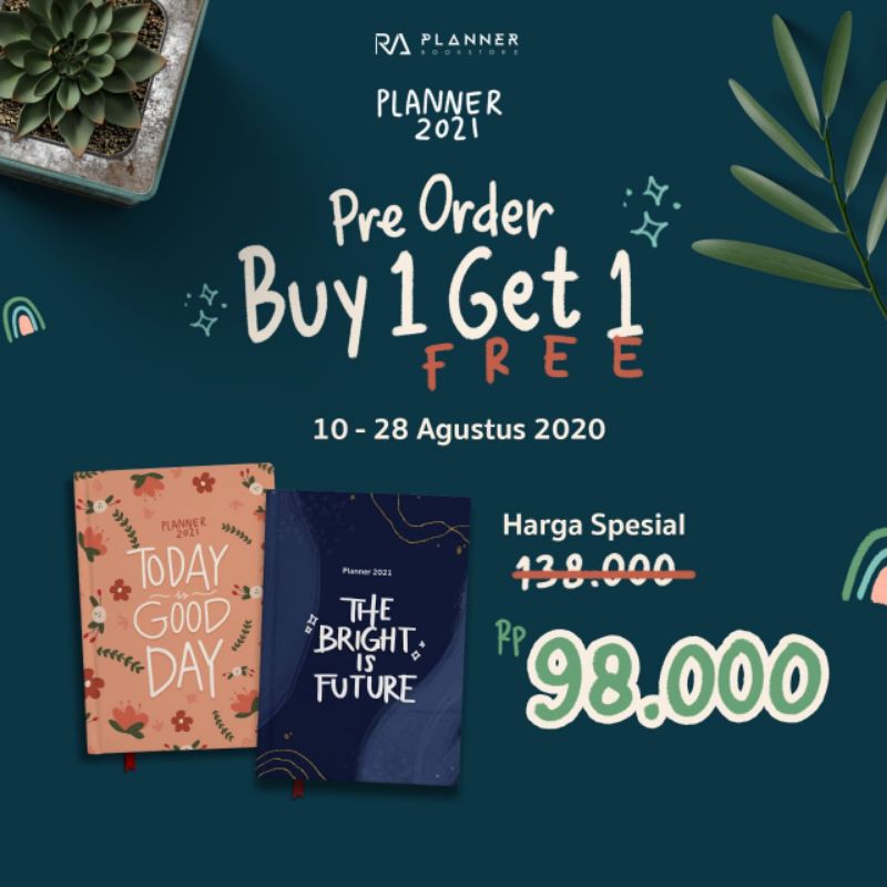 Jual Buku Planner 2021 (Pre-Order) | Shopee Indonesia
