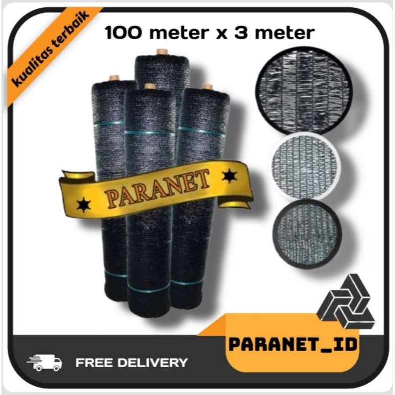 Jual paranet / shading net 70% ecer P 3 meter x L 3 meter ( RAJUT V ...