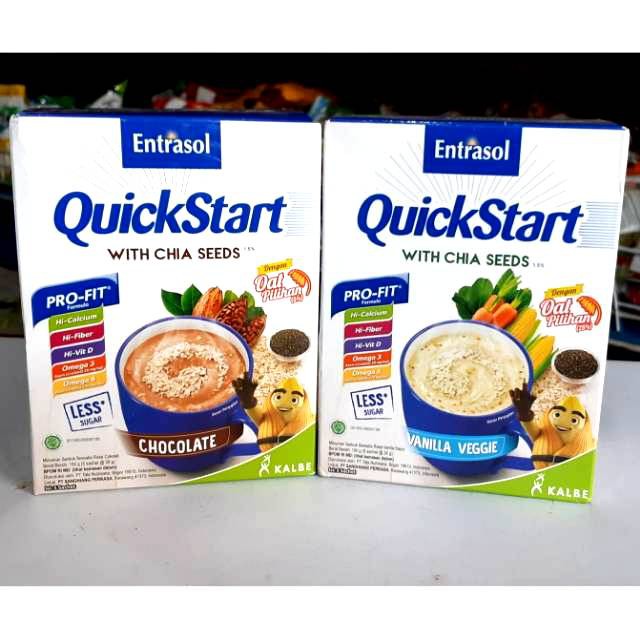 Entrasol Cereal Quick Start With Oat Chia Seed | Shopee Indonesia