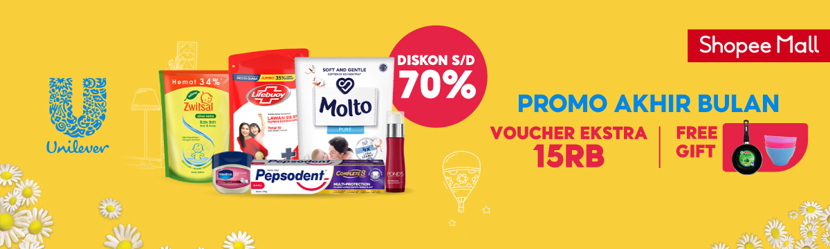Unilever: Promo Akhir Bulan | 22 Mei