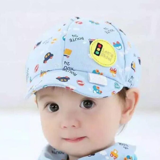 Jual [MAMIA SALE] Topi Bayi Baby Hat Topi Pet Baseball Anak Keren Lucu ...