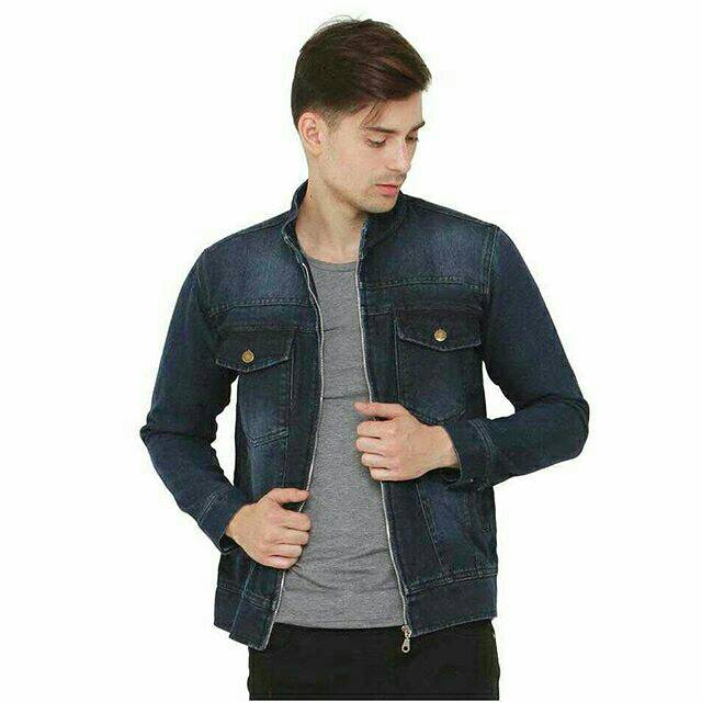 Jual Jaket pria/jaket cowok/jaket kasual | Shopee Indonesia