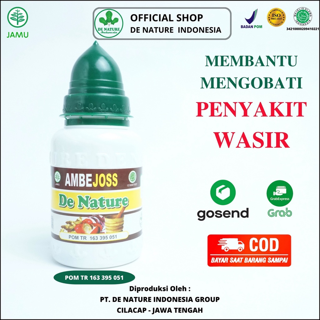 Jual Obat Wasir Ambeyen Bab Sakit Berdarah Ambejoss Denature Indonesia ...