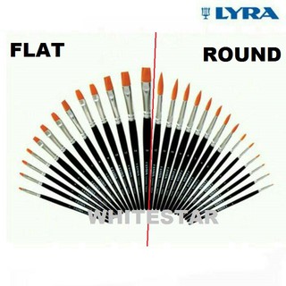 Jual kuas lukis lyra giotto round art brush / bulat ( no 1 - 12 , 00 ...