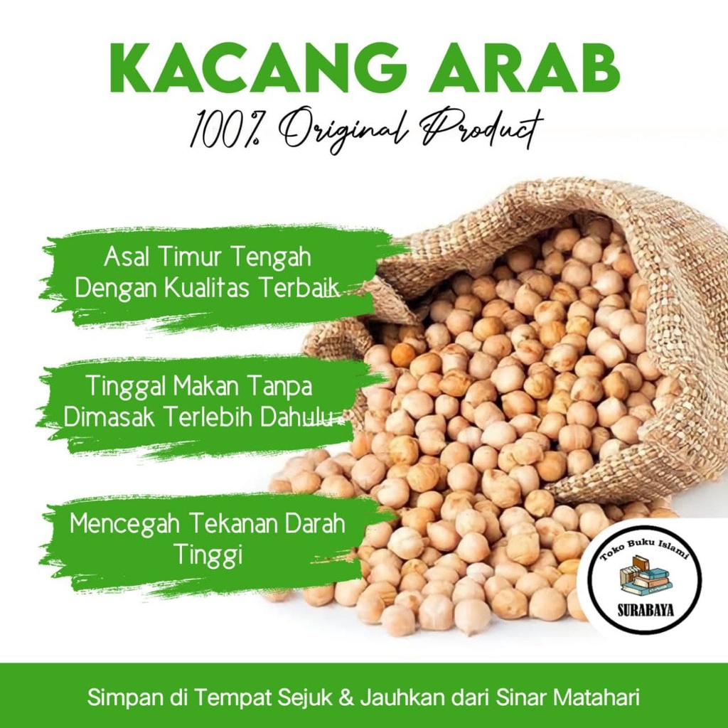 Jual Kacang Arab Premium 500gr Kacang Jagung Kacang Arab 1Kg | Shopee ...