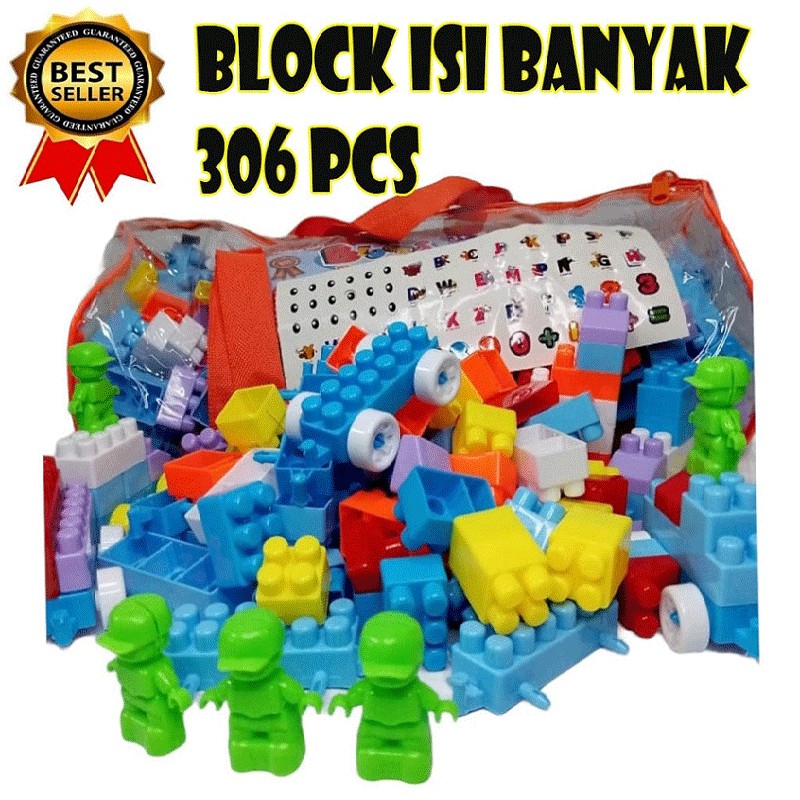 Jual Lego Block Puzzle PIP Isi 360 Pcs Mainan Edukatif Anak Lego Brick ...
