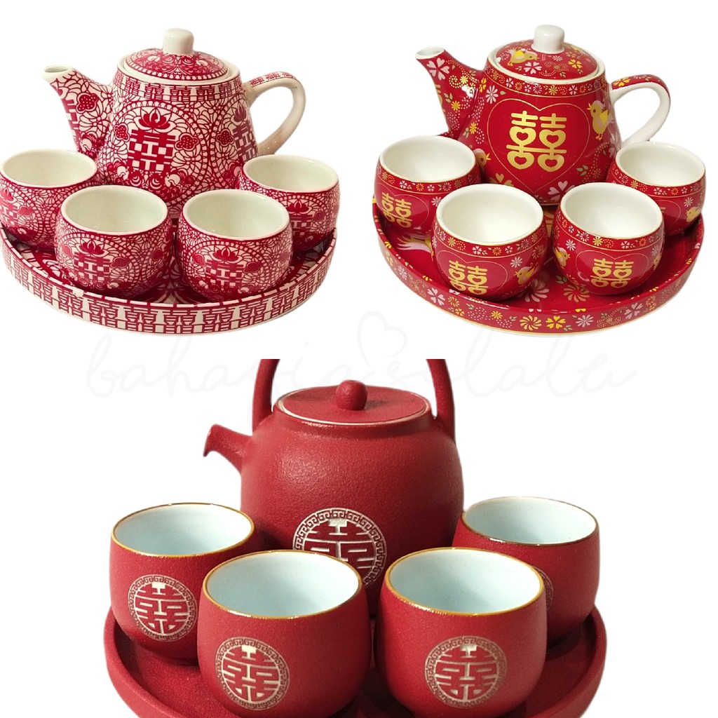 Jual Teko Set Tea Pai Premium Mewah Elegant | Shopee Indonesia
