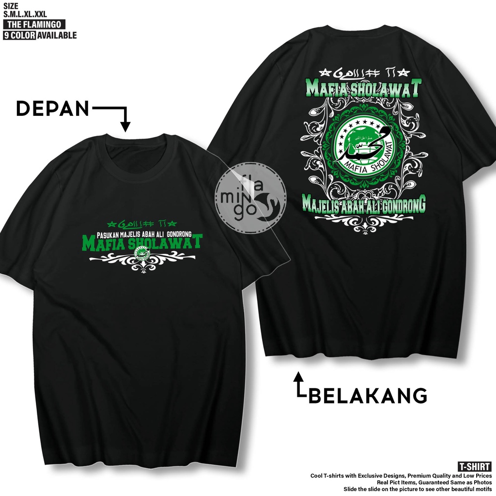 Jual Kaos Mafia Sholawat Pasukan Majelis Abah Ali Gondrong - Baju ...