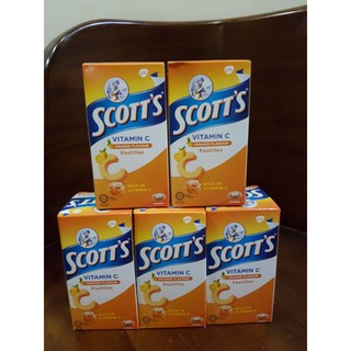 Jual Scott / Scotts /Scott's Pastil / Pastille Vitamin C | Shopee Indonesia
