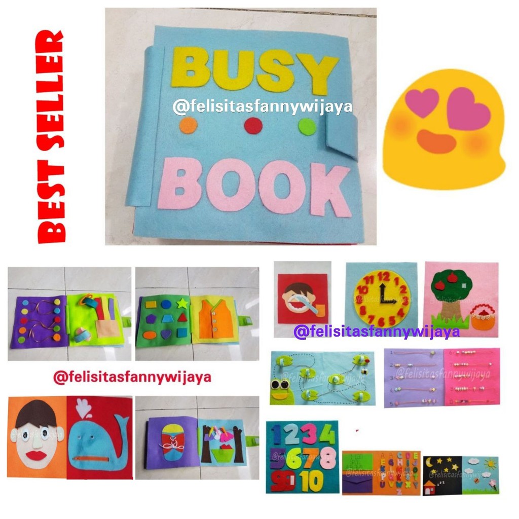 Busy book | Shopee Indonesia