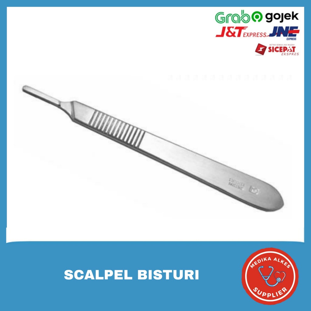 Jual Scalpel Pisau Bedah Alat Kedokteran / Bard-Parker Scalpel Handle ...
