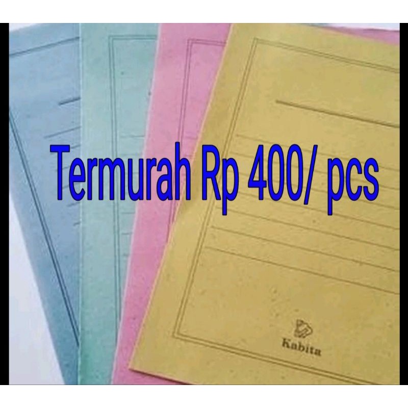 Jual TERMURAH Ready Map kertas Folia F4 Kabita / Stop map | Shopee ...