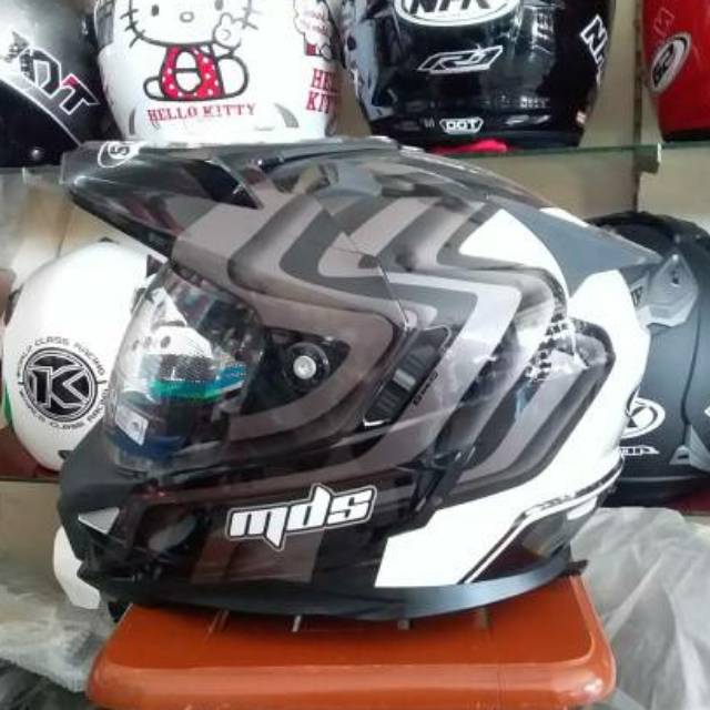 Jual Helm mds super pro/Full Face | Shopee Indonesia