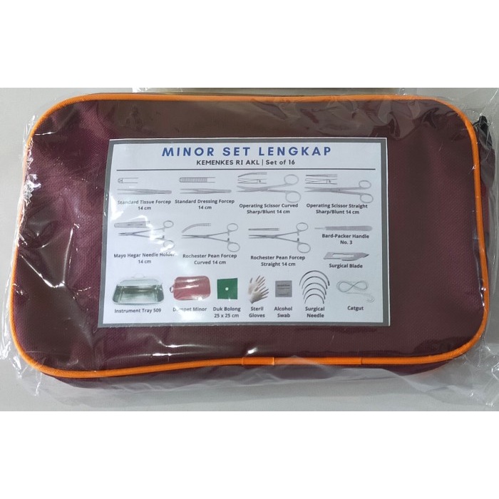Jual MINOR SET LENGKAP / SET BEDAH MINOR LENGKAP | Shopee Indonesia